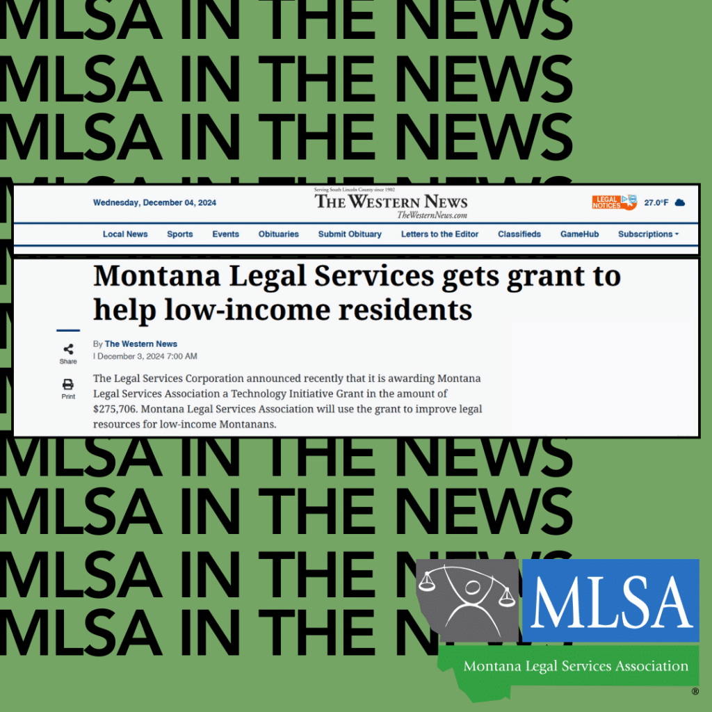 Home - Montana Legal Services Association