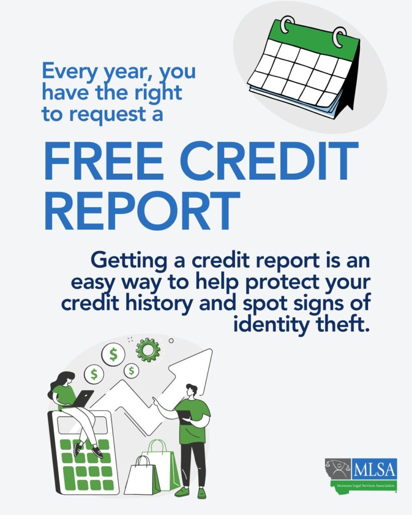 Free credit reports - Montana Legal Services Association